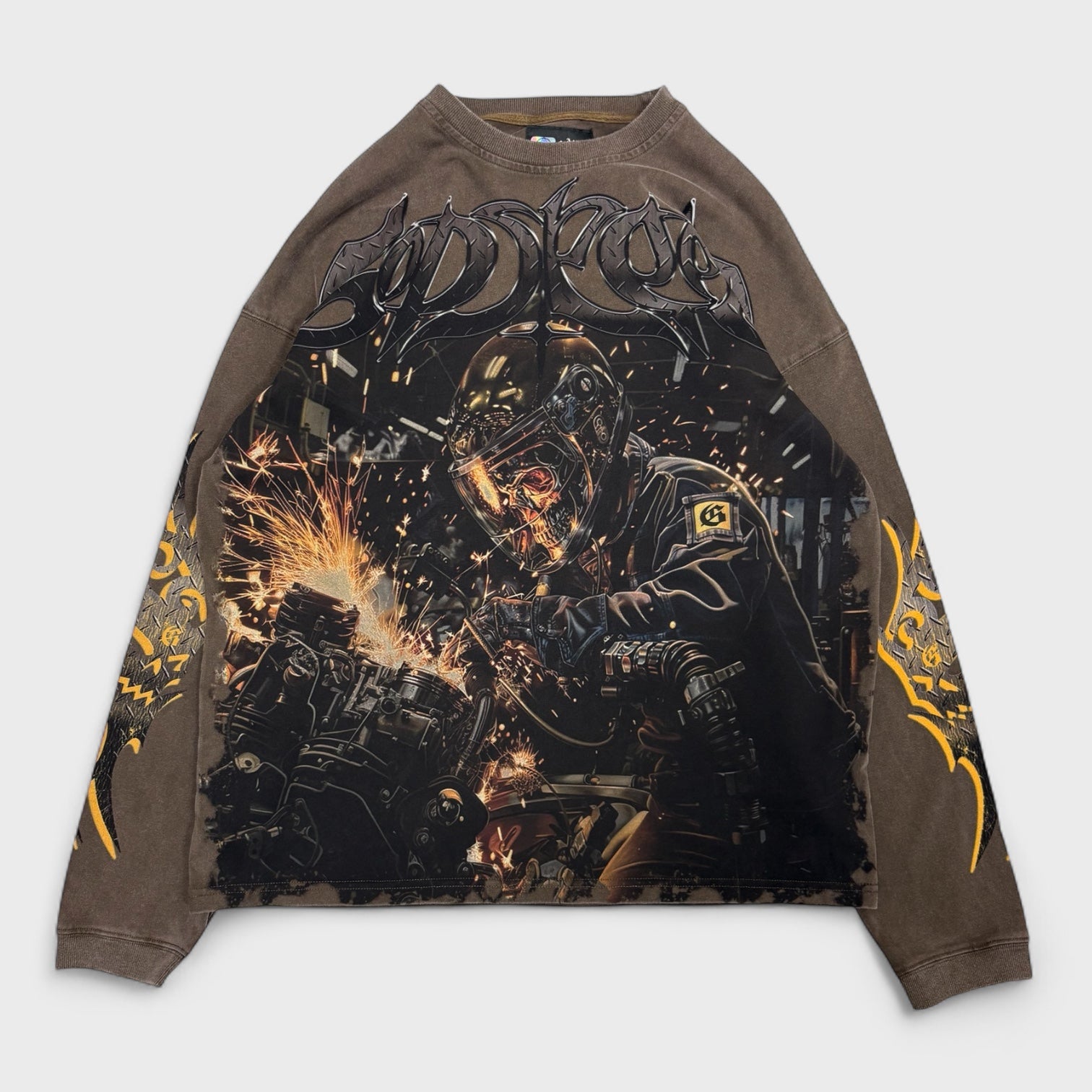Steel Sharpens Steel LS (Brown) – Paradeigma